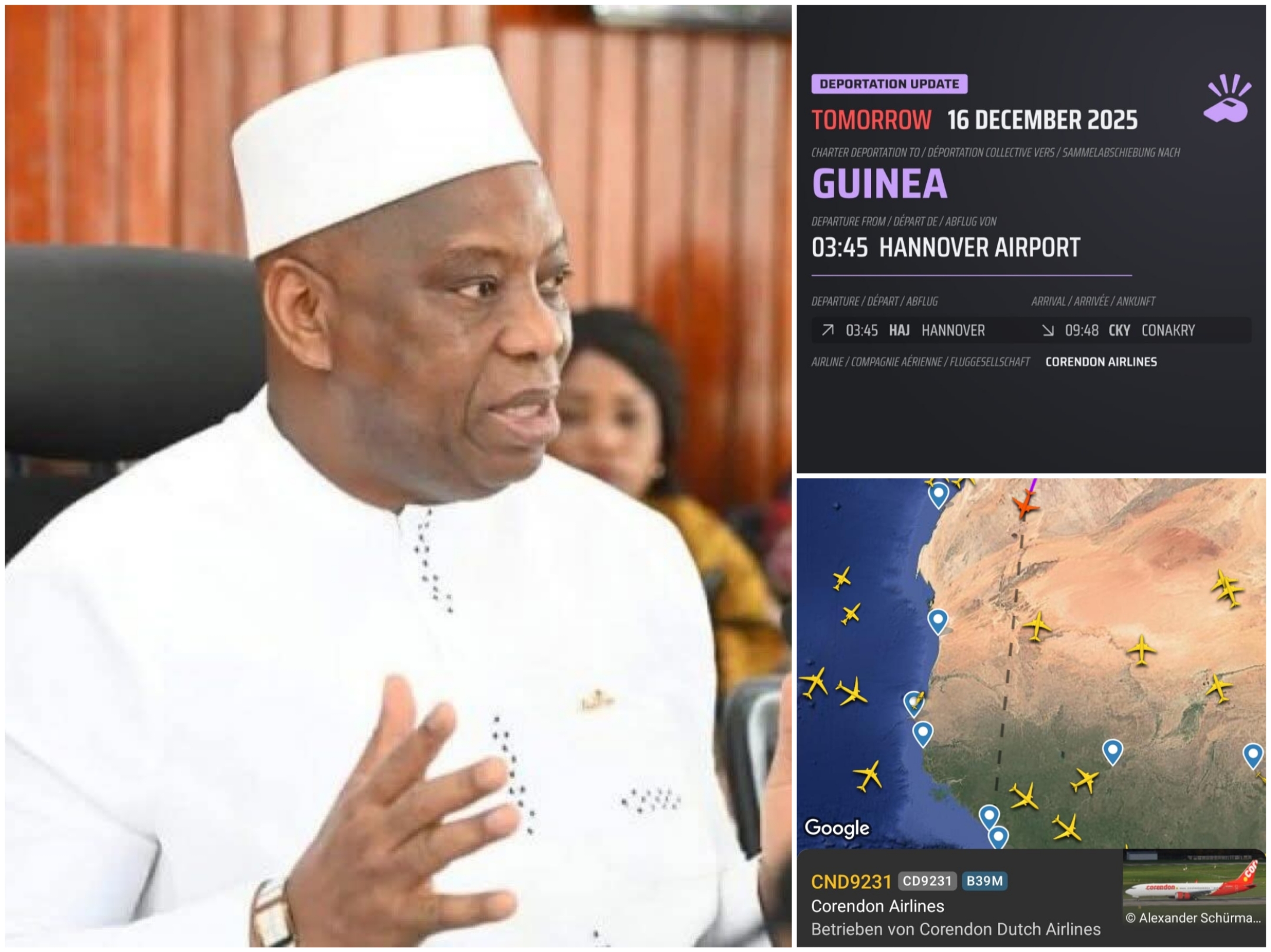 Guinée-Allemagne: Il n'existe aucune raison d'état qui autorise l ...